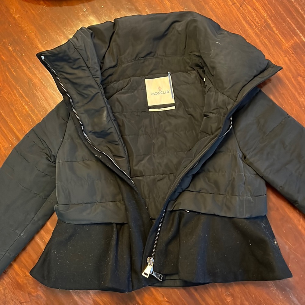 Moncler Premium Puffer Flare Rare Jacket Coat Size 1 … - Gem
